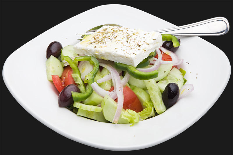 Donkey and the Carrot: Authentic Greek Salad! ΧΩΡΙΑΤΙΚΗ ΣΑΛΑΤΑ!