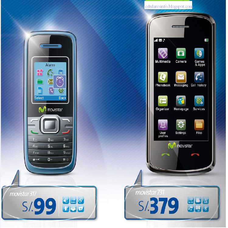 Celulares Info: Nuevos celulares marca Movistar