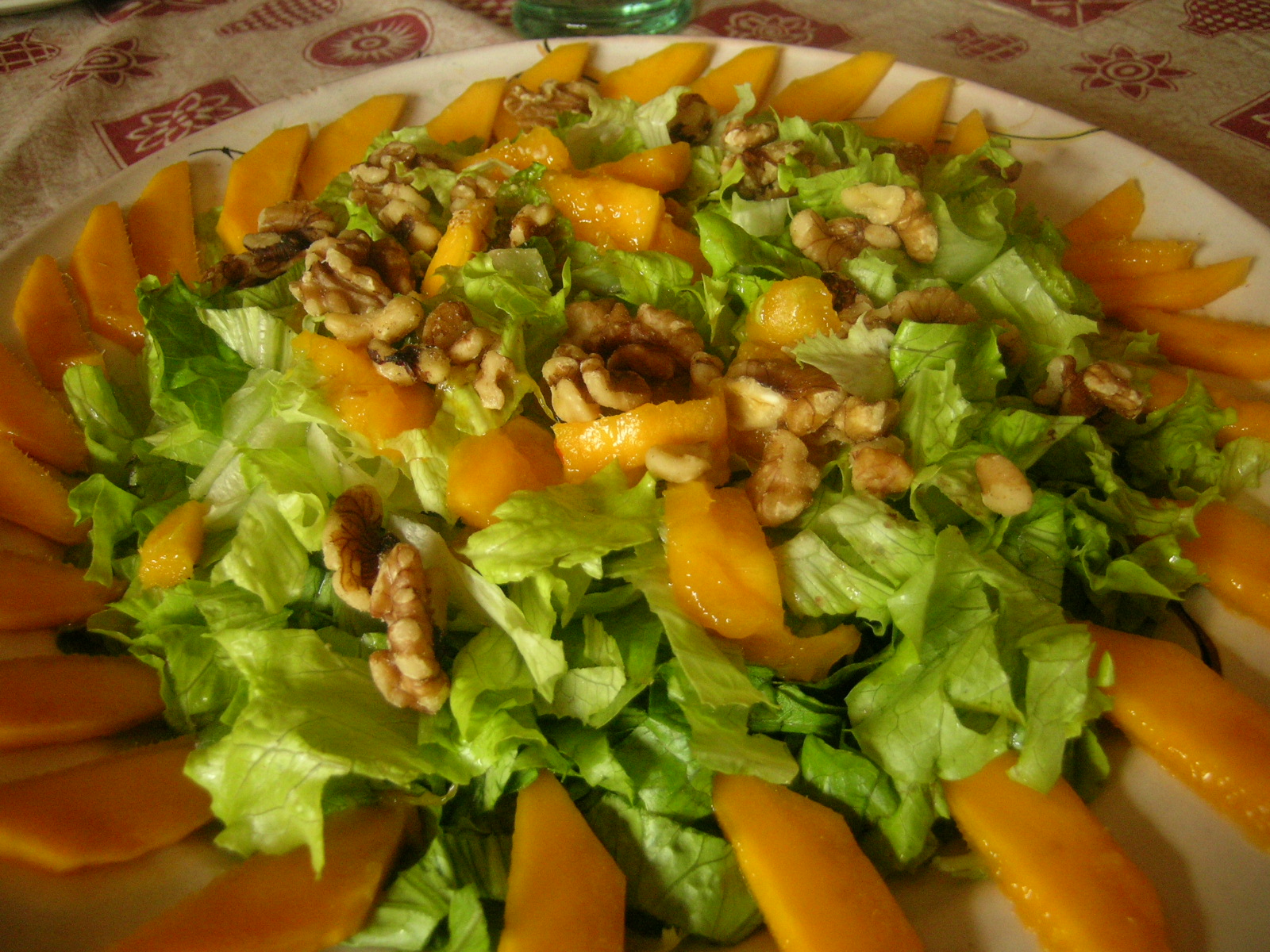 hoy hemos comido...: ensalada de mango