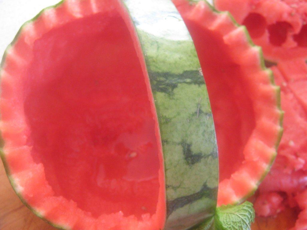 the happy raw kitchen: Watermelon Basket