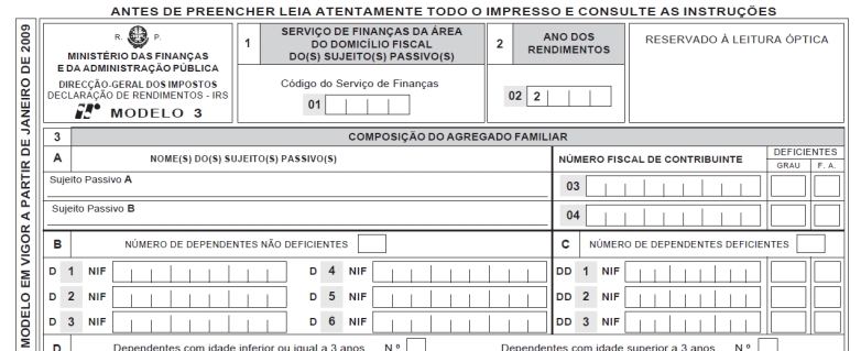 Fluxo de Caixa: IRS - Prazos de Entrega