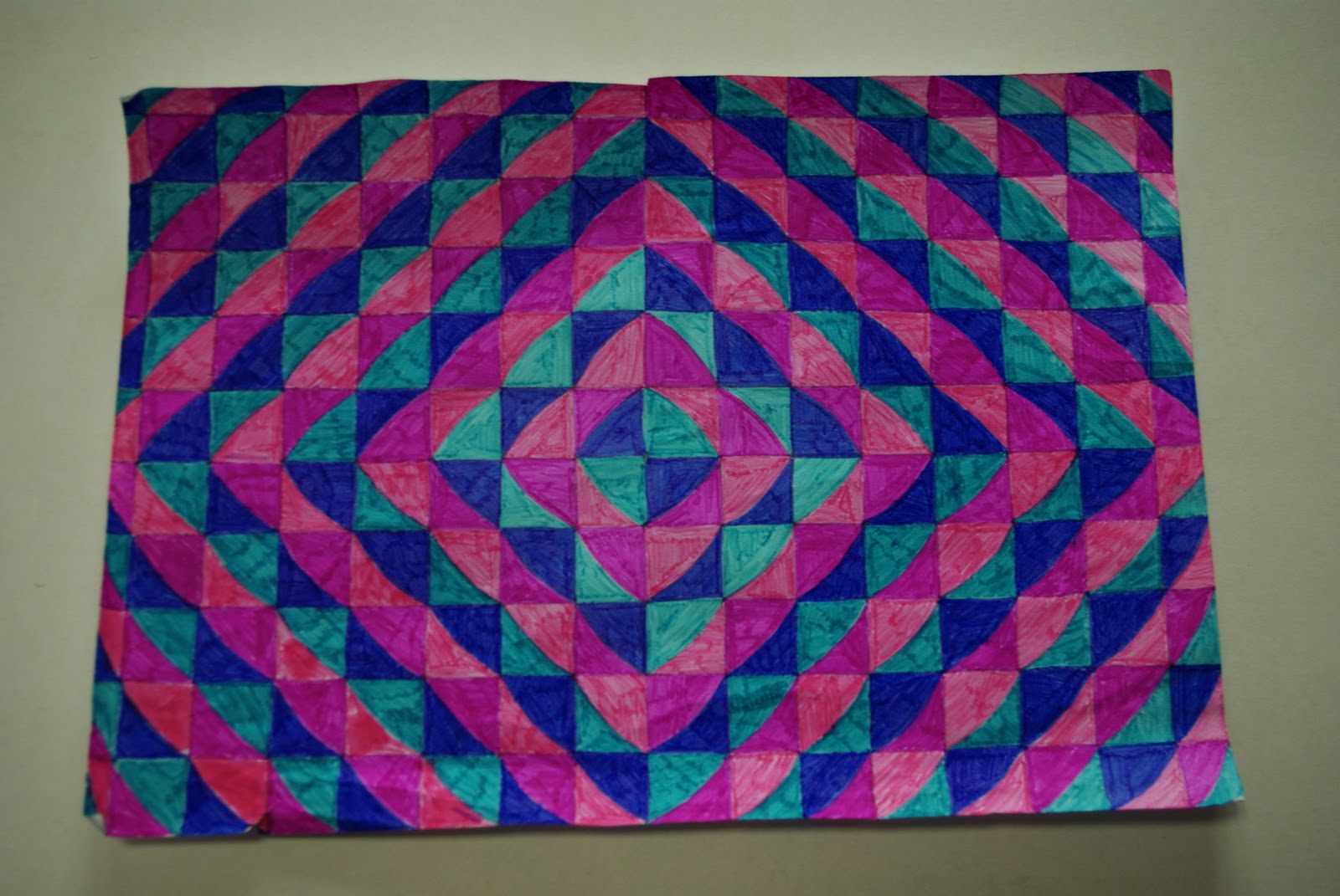 Profesor-Vasile Emanuel Urda: compozitie decorativa - cl V-VI Cornesti