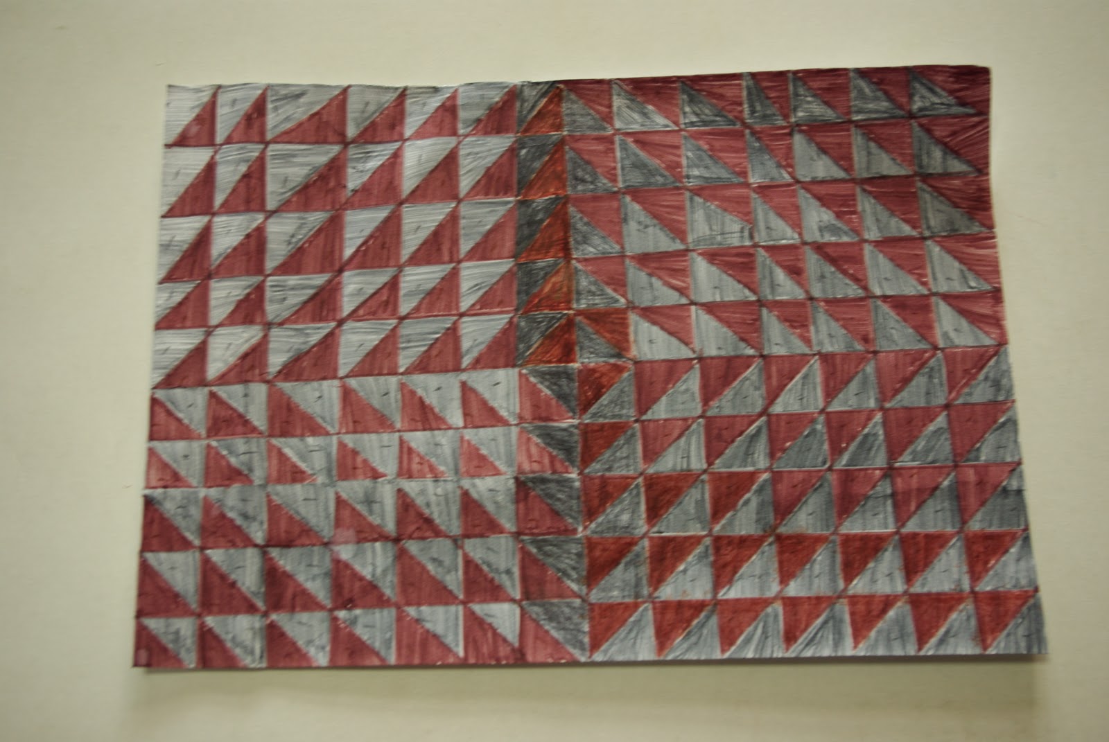 Profesor-Vasile Emanuel Urda: compozitie decorativa - cl V-VI Cornesti