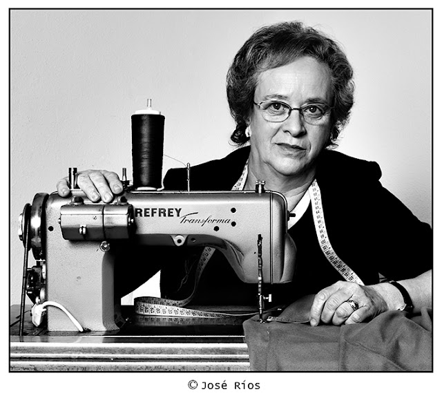 Retratos: La Modista