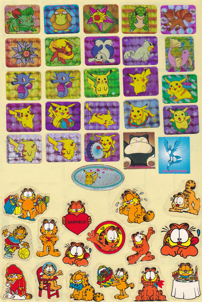 Pokemon Ruby Pokedex: Sticker Collection