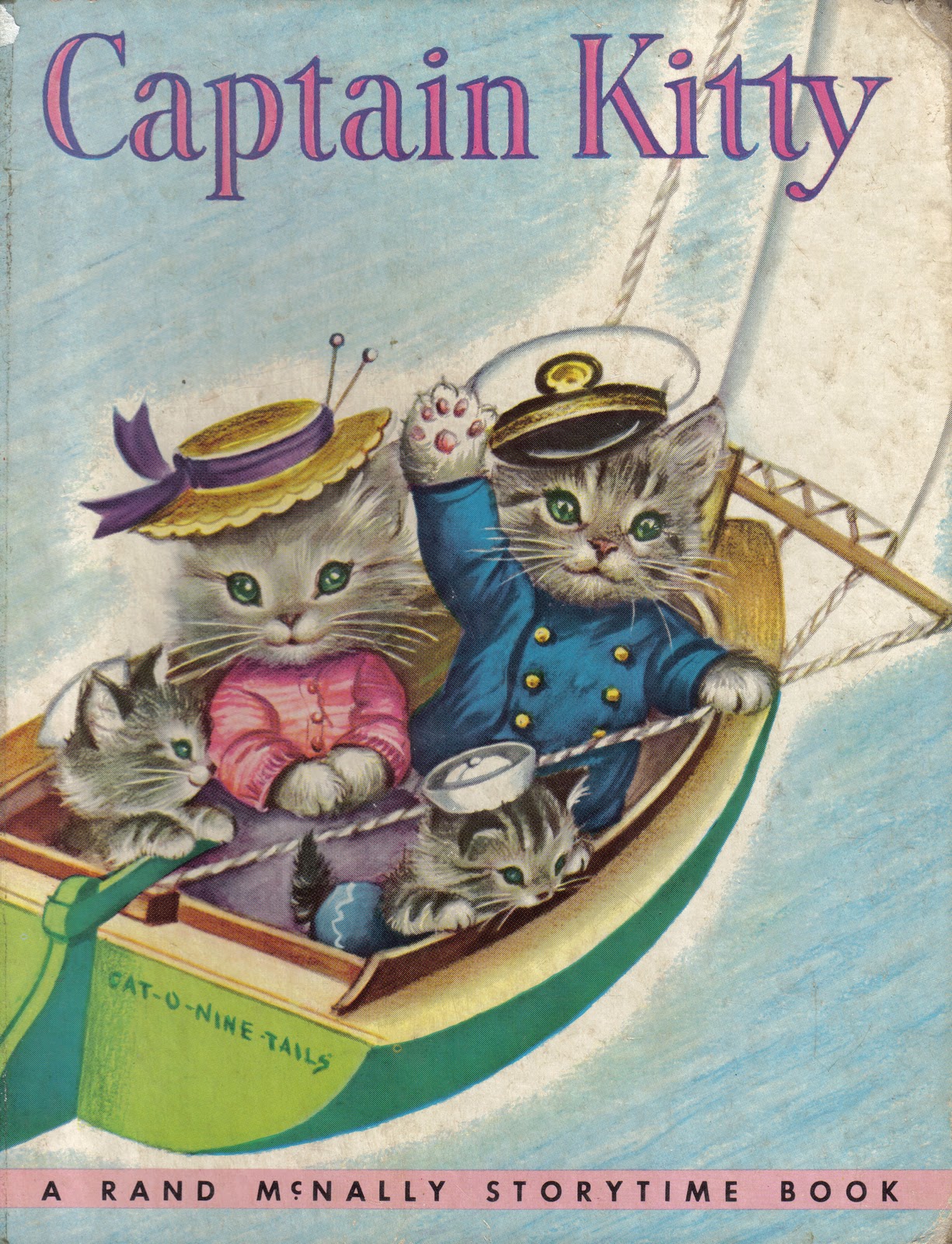 Things that make my heart sing: Captain Kitty is on the move