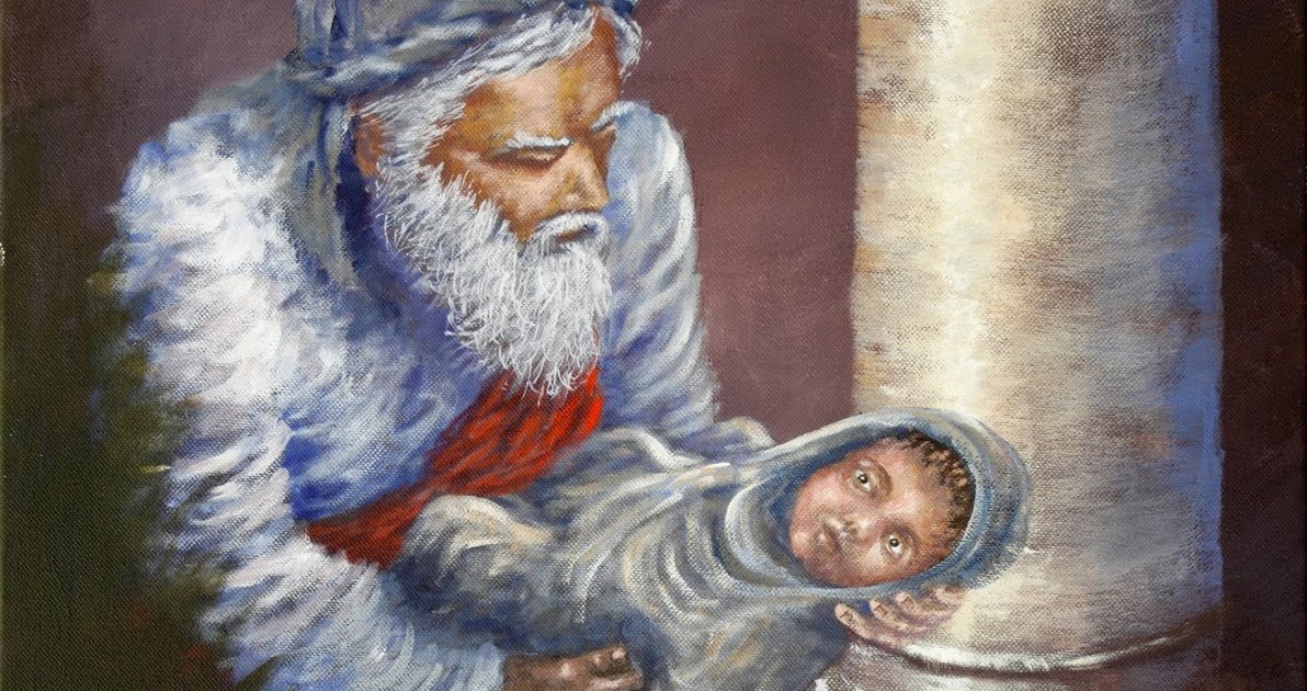 Harmon Art: Simeon with the Savior of the World