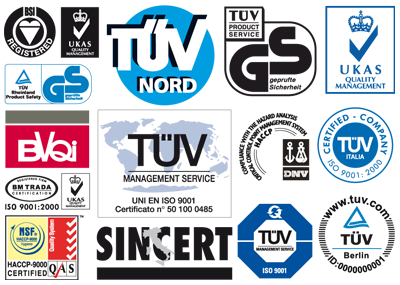 "Quality management logos" | ART-TEMPLATE