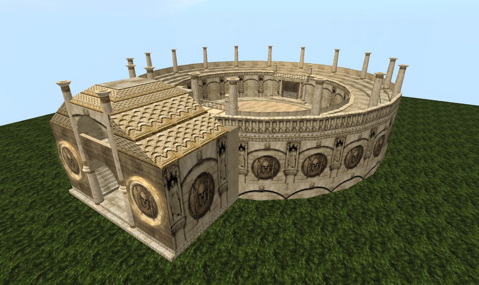 House of Alcott: Arena Big Greek/Roman Style