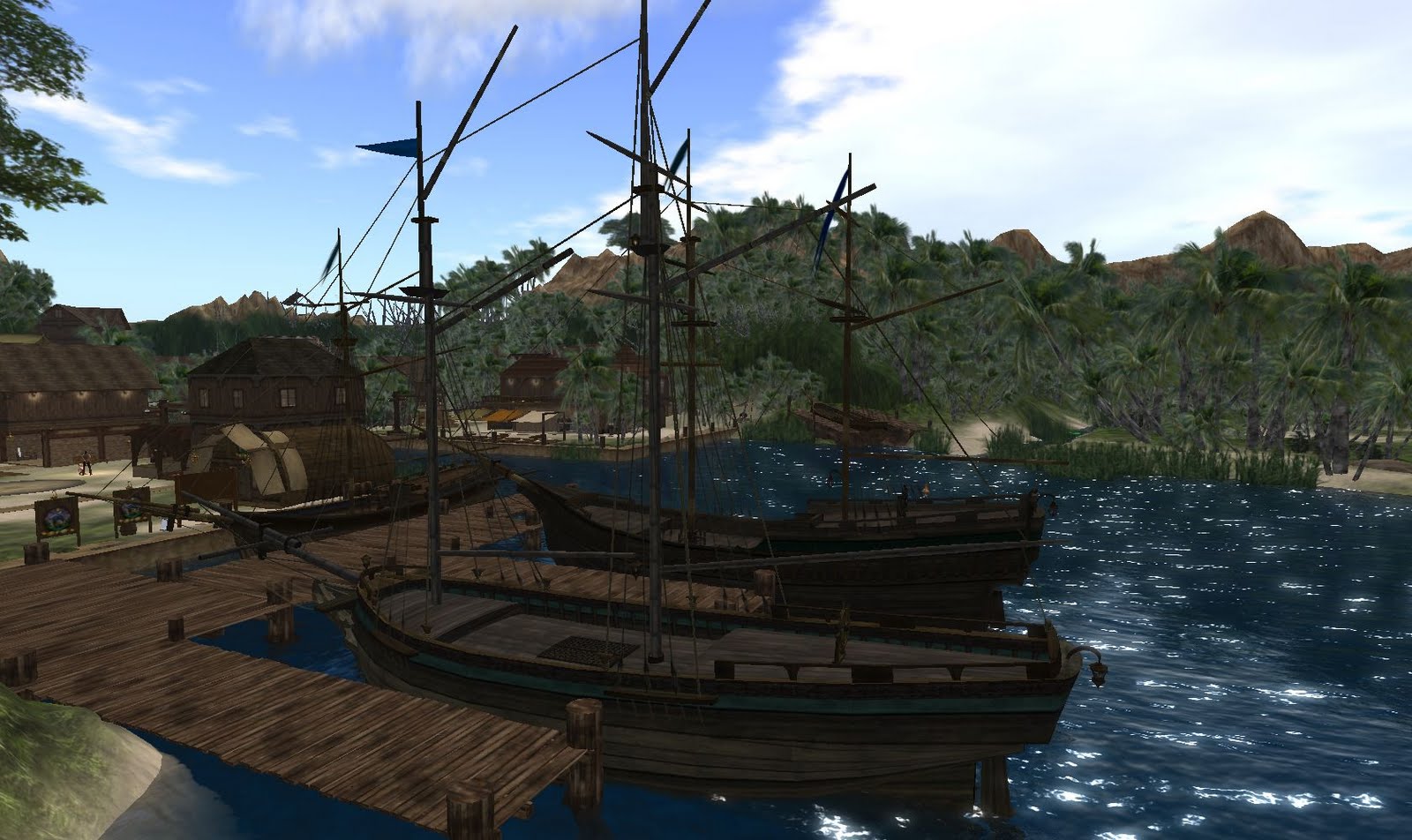 House of Alcott: Landscape - Sim Schendi Trading Outpost