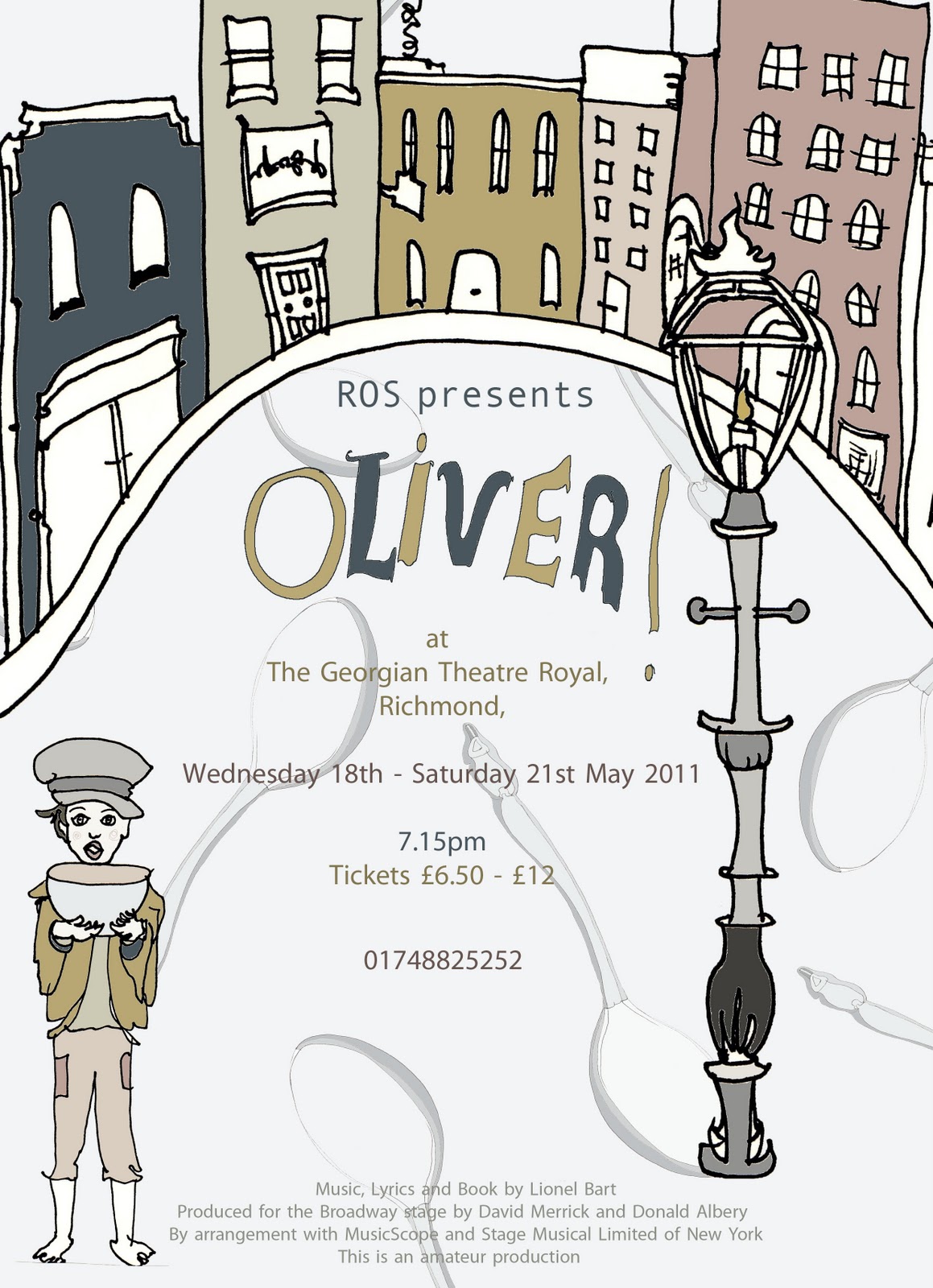 Waistell's Whimsical Wonderland . . . . : Oliver! - Sample posters I ...