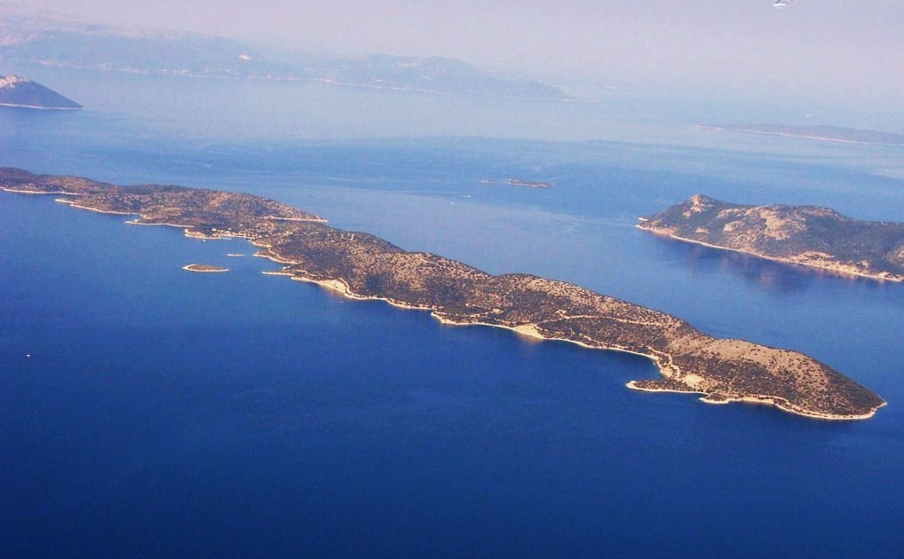 Kastos Island: Καστός Λευκάδος (αεροφωτογραφία)