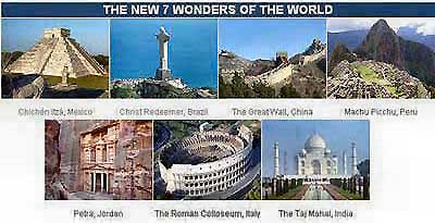 Amici-in-allegria: Sette meraviglie del mondo moderno