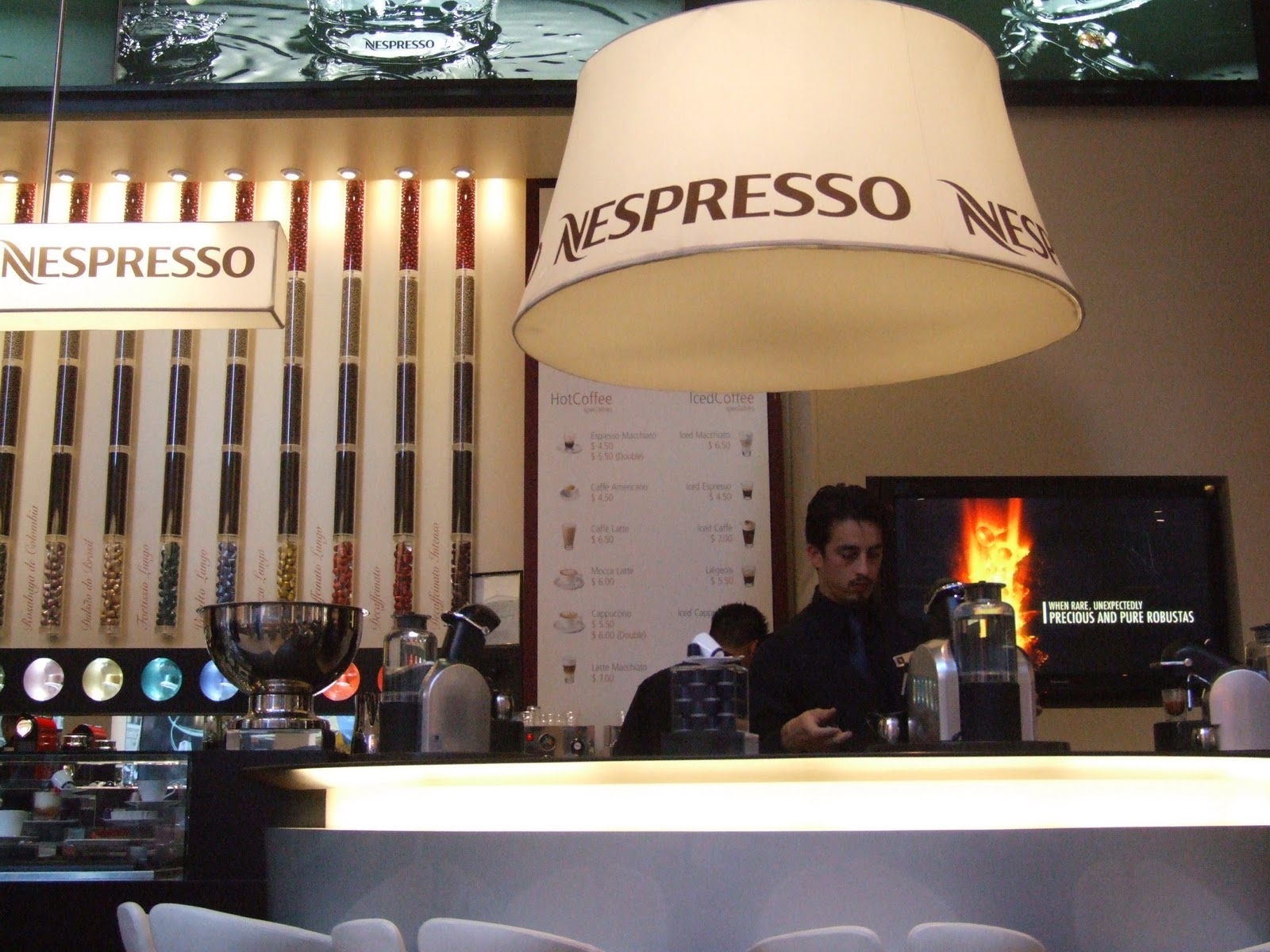 Inspiring Chan: Experience at Nespresso in Soho