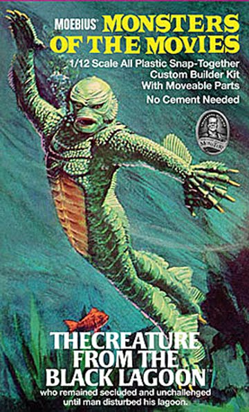 MONSTER MOVIE WORLD: MOEBIUS CREATURE MODEL KIT COMING
