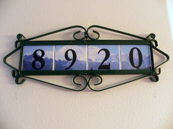 My Photo Fairy: Holy cowlita! Create house numbers?!