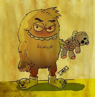 Adix Studios: El Mounstro come Osos de Peluche