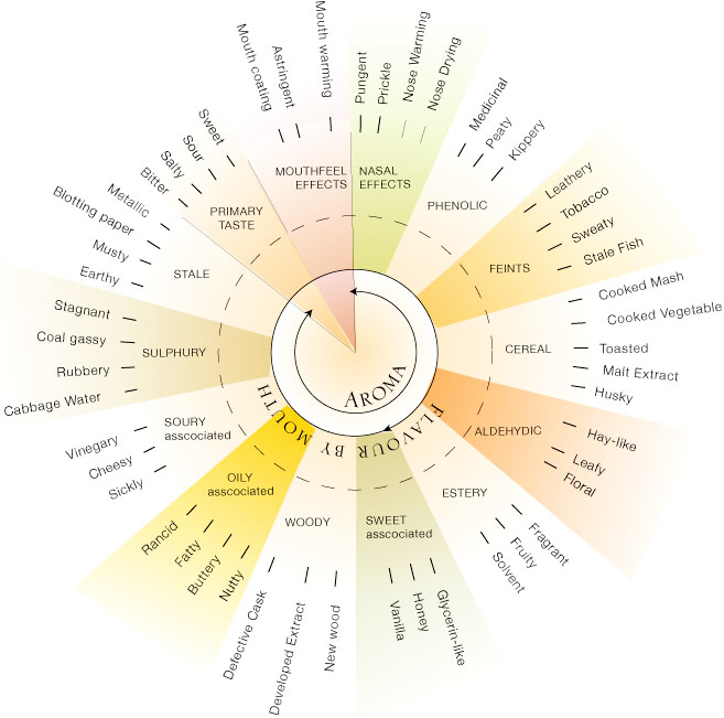 Eric's Whisky: Flavor Wheel