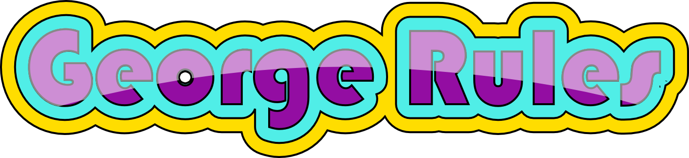 George - digital art: Cool texts