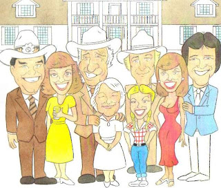DALLAS PHOTO BLOG: DALLAS CAST: Cartoons