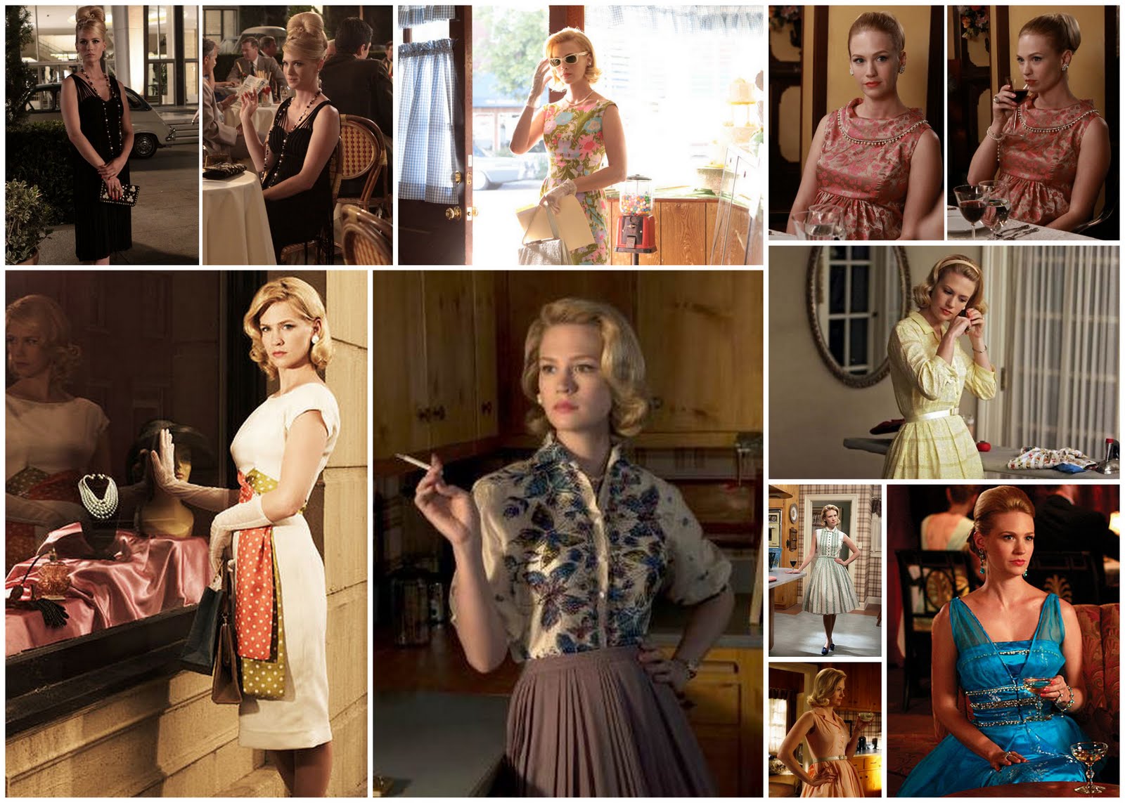 Entertainment Fashion: Betty Draper & Joanie Harris (Mad Men)