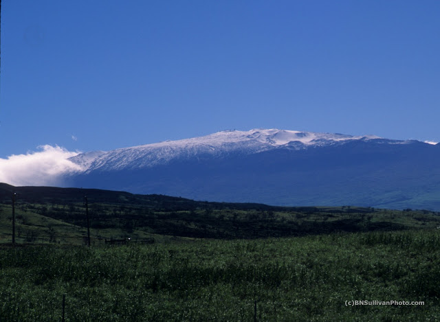 B N Sullivan Photography: Winter in Hawaii Means Snow on Mauna Kea