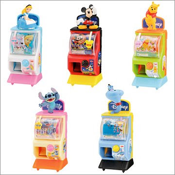 DISNEY MINI GACHA MACHINE PART 5 | Capsule Toys