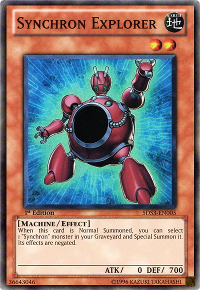 TheTCGLover: Yu-Gi-Oh Card Review: Synchron Explorer