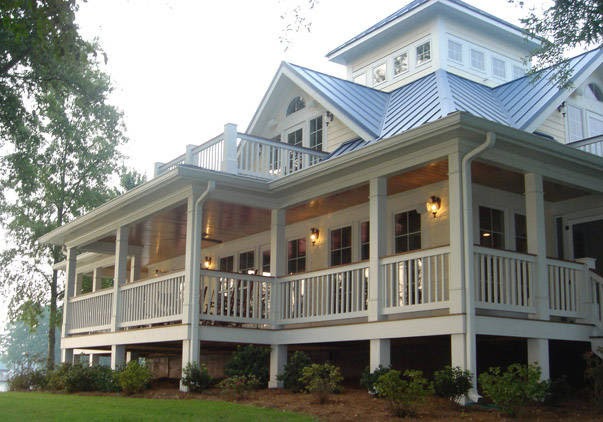 SOUTHERN COTTAGES HOUSE PLANS: Modern Day Widow's Walk