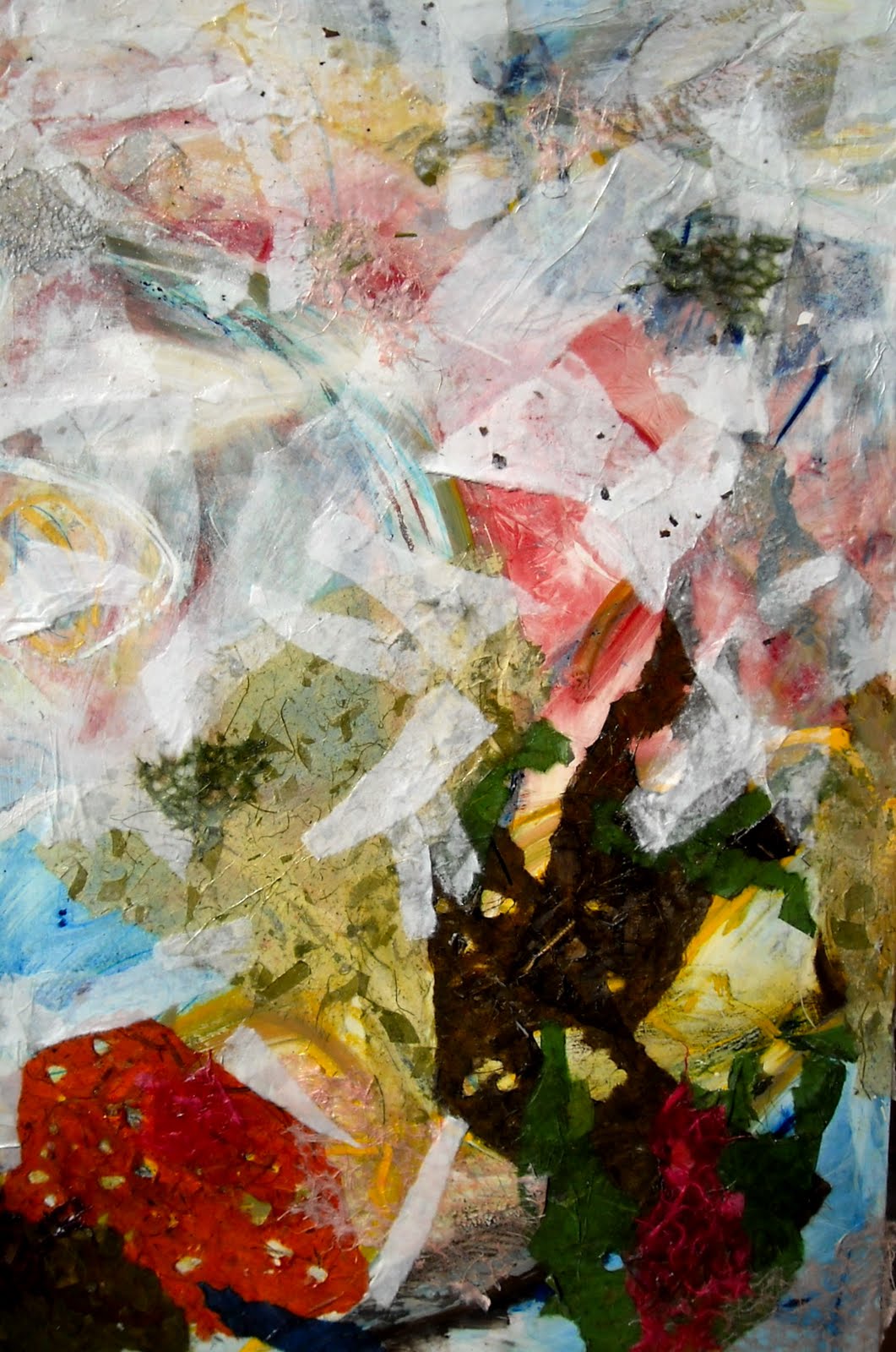 Daily Painters Abstract Gallery: Mixed Media Abstracts by Mickey Bond