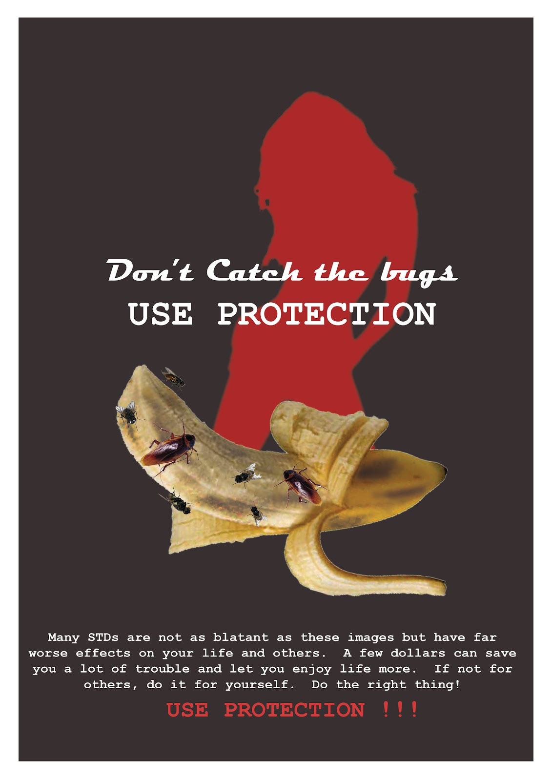 Whimsical: Poster design for health campaign