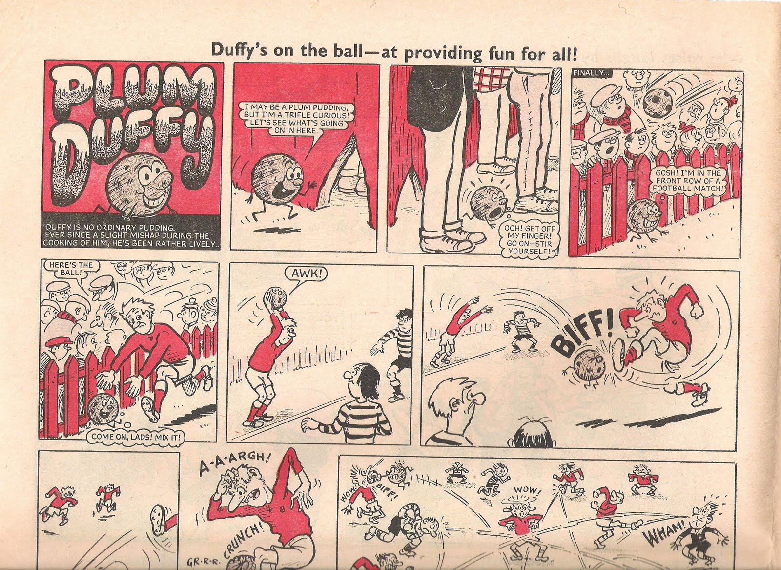 Peter Gray's Comics and Art: Plum Duffy by Brian White. A silly fun ...