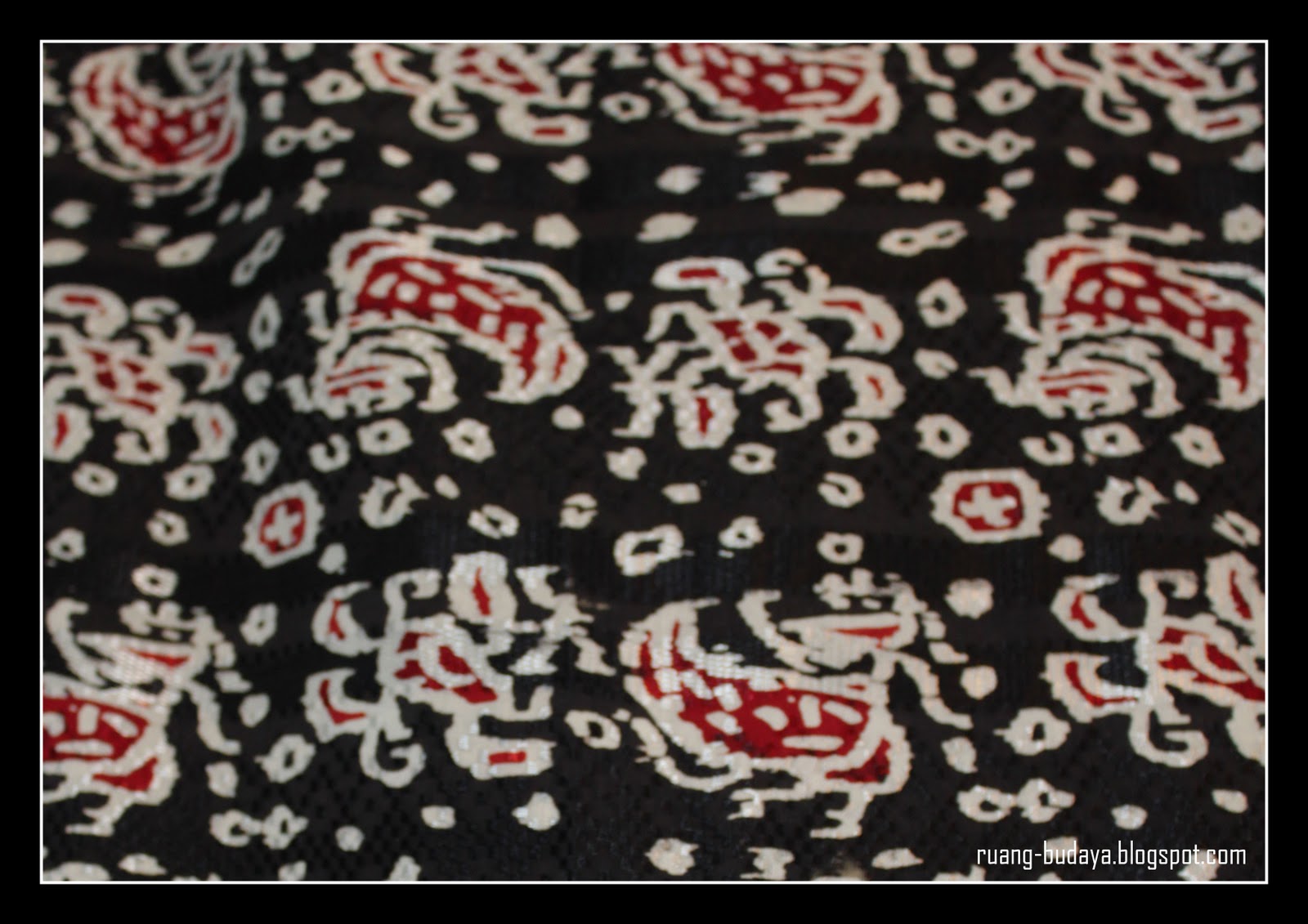 culture + visual + archives: Batik Bangka Motif Cual