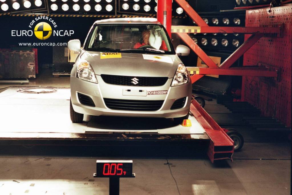 Athens Car Blog Crash Test Suzuki Swift 2010