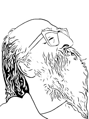 Art & Craft Projects: Swami Chinmayananda Coloring Page (03)