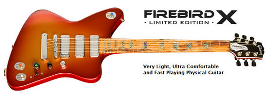 Gibson unveils the high-tech Firebird X guitar - Life & Soul Lifestyle