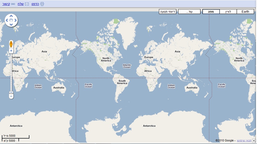 World Map With Real Size Countries