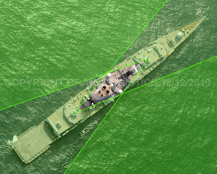 Grand Logistics: Warship Weapon And Sensor Arcs