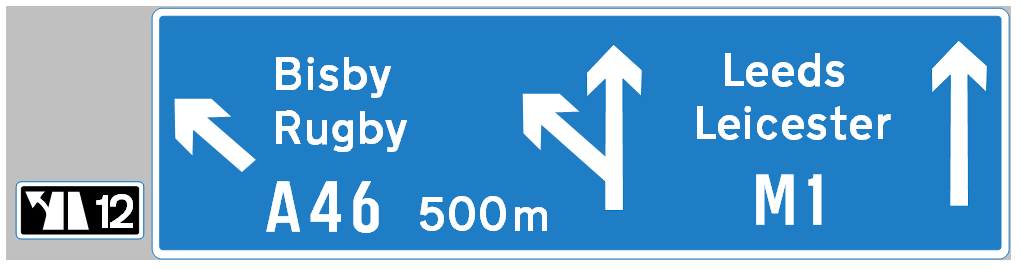 Signage improvements: Motorway and service signs | glob on someday