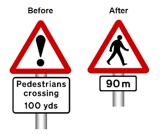 Signage improvements: Traffic calming, warning of pedestrians | glob on ...