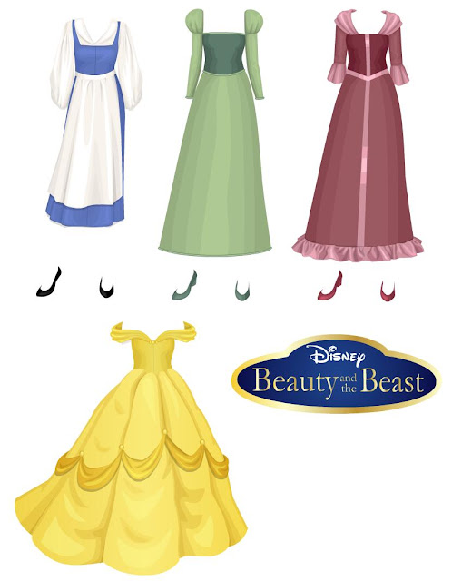 Michuko Girls: Beauty and the Beast Clothes