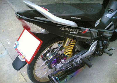Picture Motorcycle: Honda Wave 125i Drag Racing