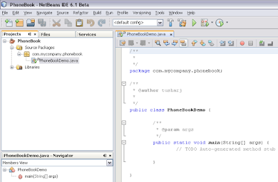 Netbeans IDE Blog by Tushar Joshi, Nagpur: Eclipse Project using GUI ...