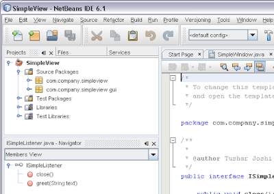 Netbeans IDE Blog by Tushar Joshi, Nagpur: NetBeans IDE - Default Font Size