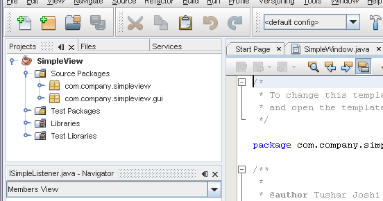 Netbeans IDE Blog by Tushar Joshi, Nagpur: NetBeans IDE - Default Font Size