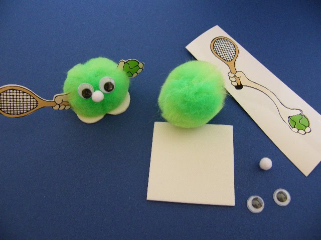 littlecraftybugs.co.uk: Tennis Crafts for Kids