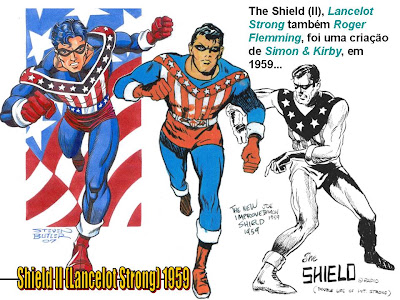 HQ Quadrinhos: SHIELD II Lancelot Strong (Archie Comics) 1959