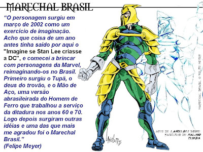 HQ Quadrinhos: MARECHAL BRASIL by Felipe Meyer