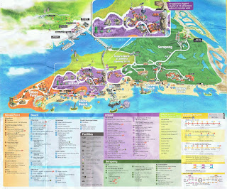 Singapore Newspaper Clippings: Sentosa Map - 091215