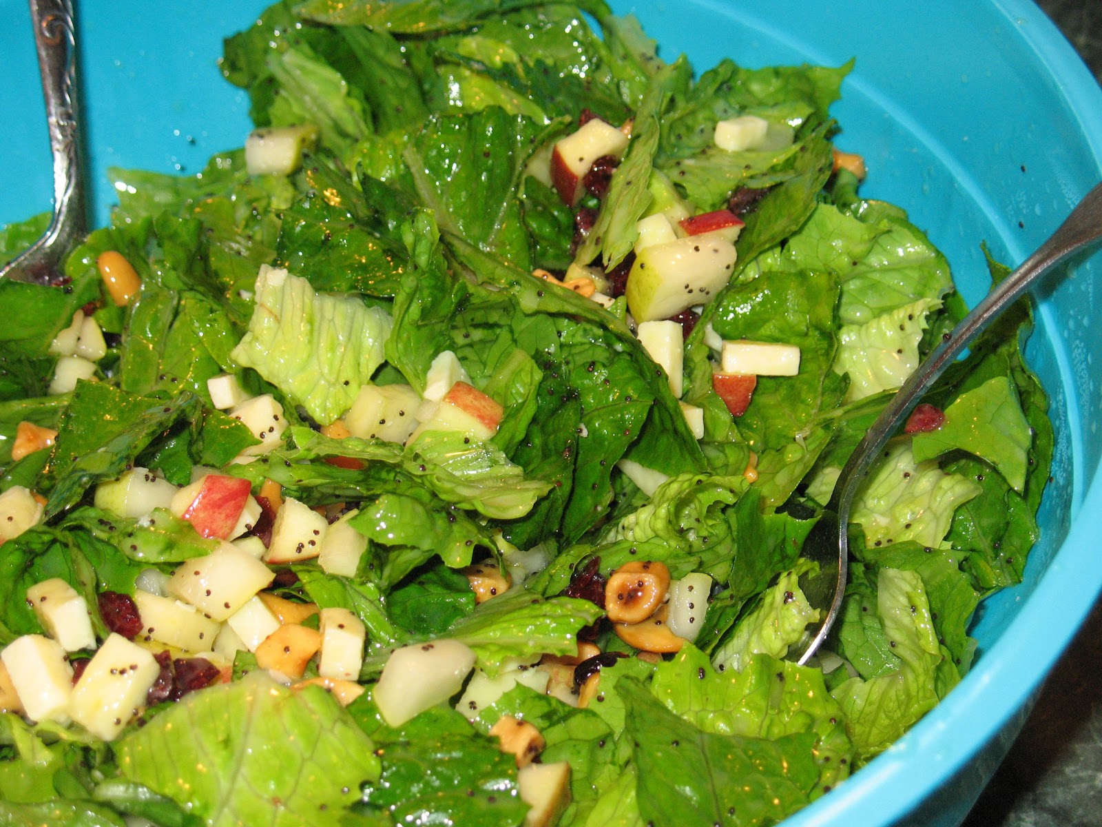 a piece of cake . . .: Apple-Pear Salad